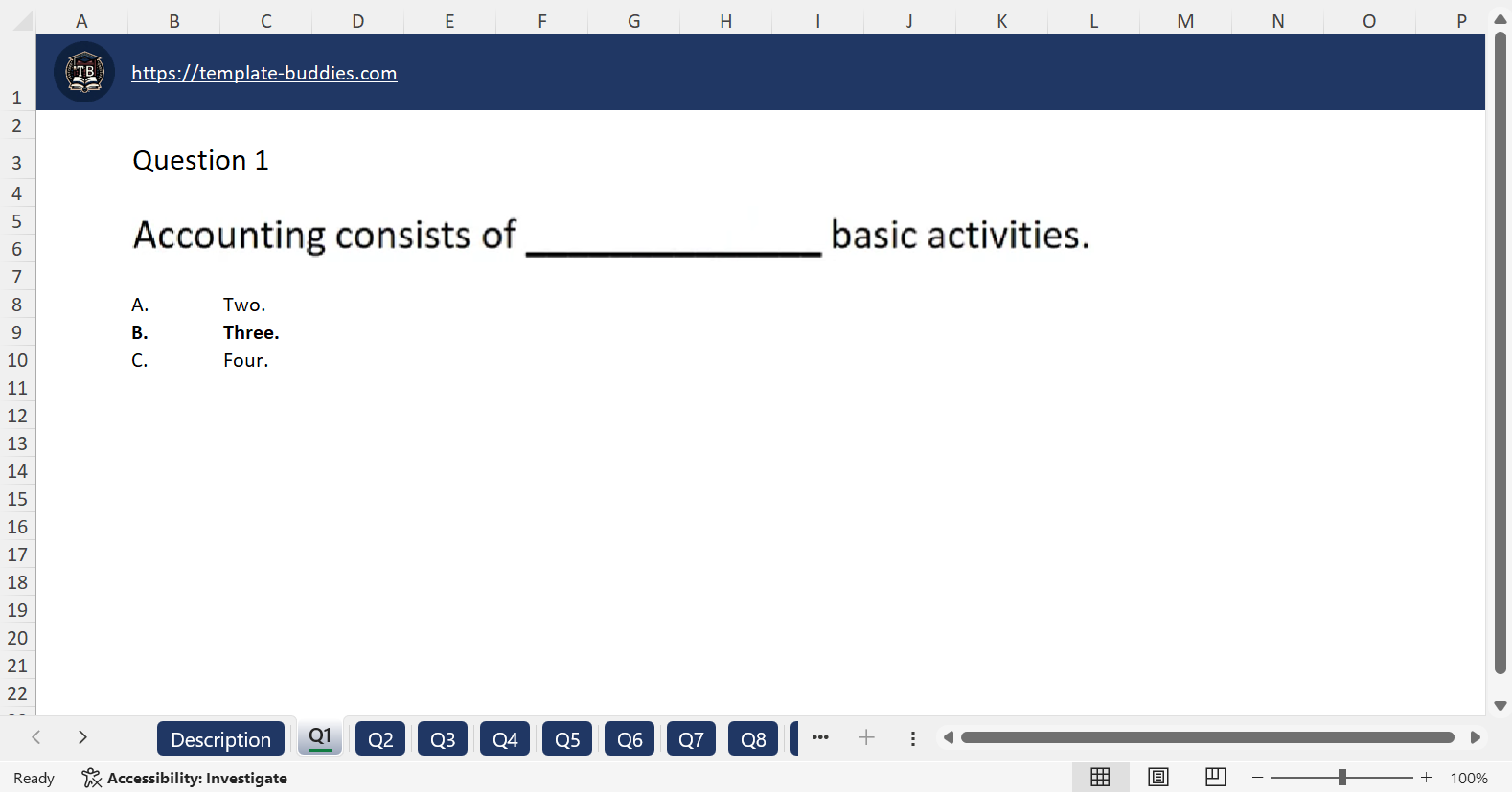 Beginner Level Multiple-Choice (2024) – Template Buddies Beginner Level Multiple-Choice (2024) – Template Buddies