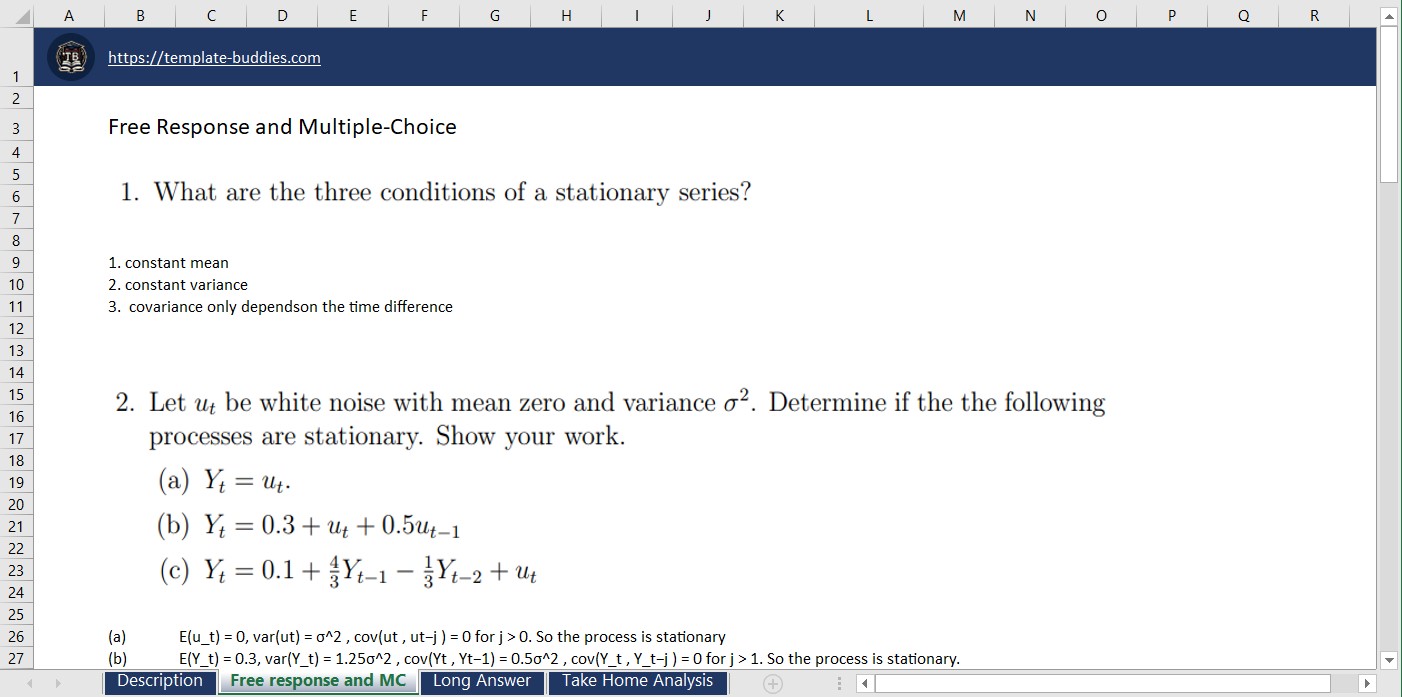 AEF – Exam (2011) – Template Buddies