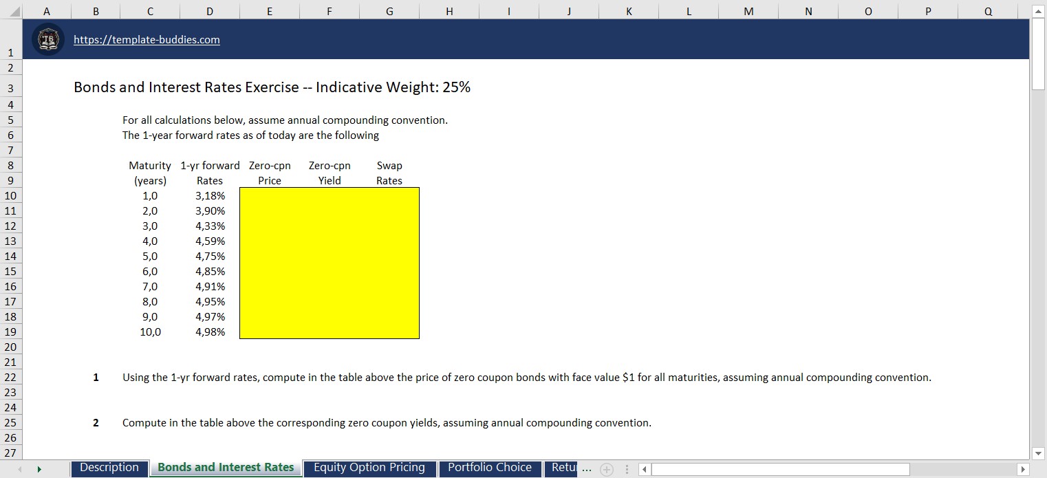 AEF – Exam (2021) – Template Buddies